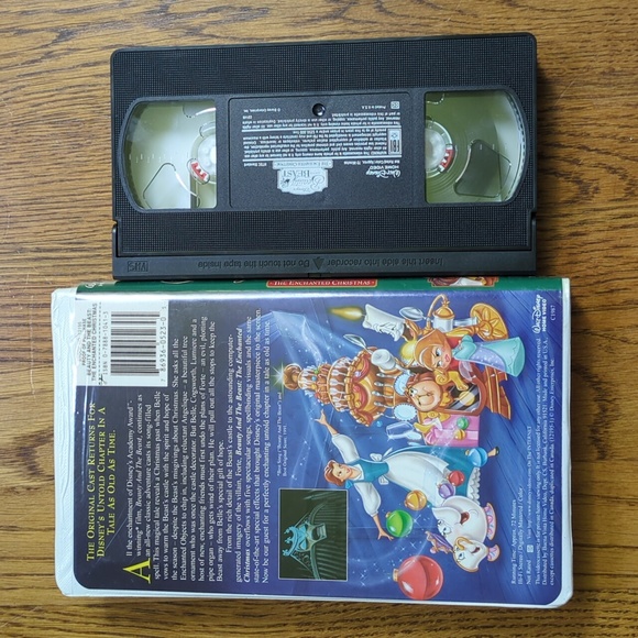 Disney | Other | Set Of 2 Vintage Disney Princesses Vhs Tapes Movies ...